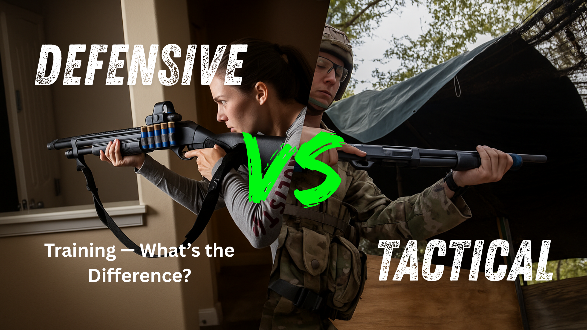 Defensive vs Tactical Shotgun Training — What’s the Difference? - Trace ...